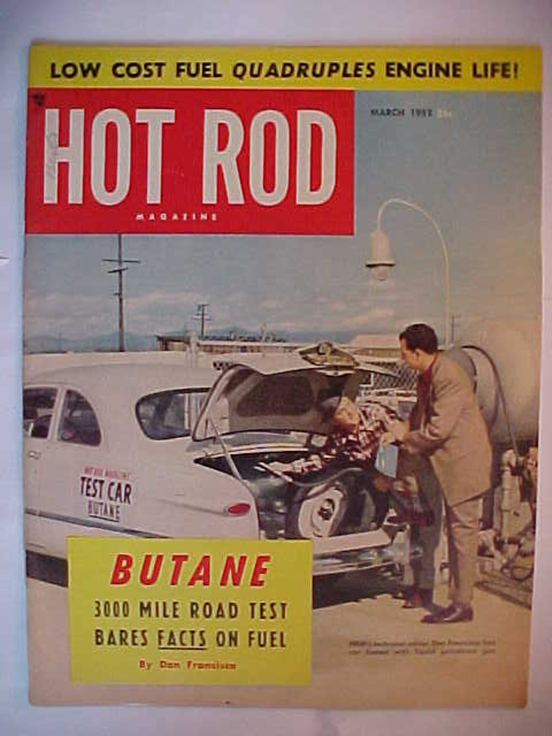 March 1952 Hot Rod Magazine Has 66 Pages of Ads and Articles, Antique ...