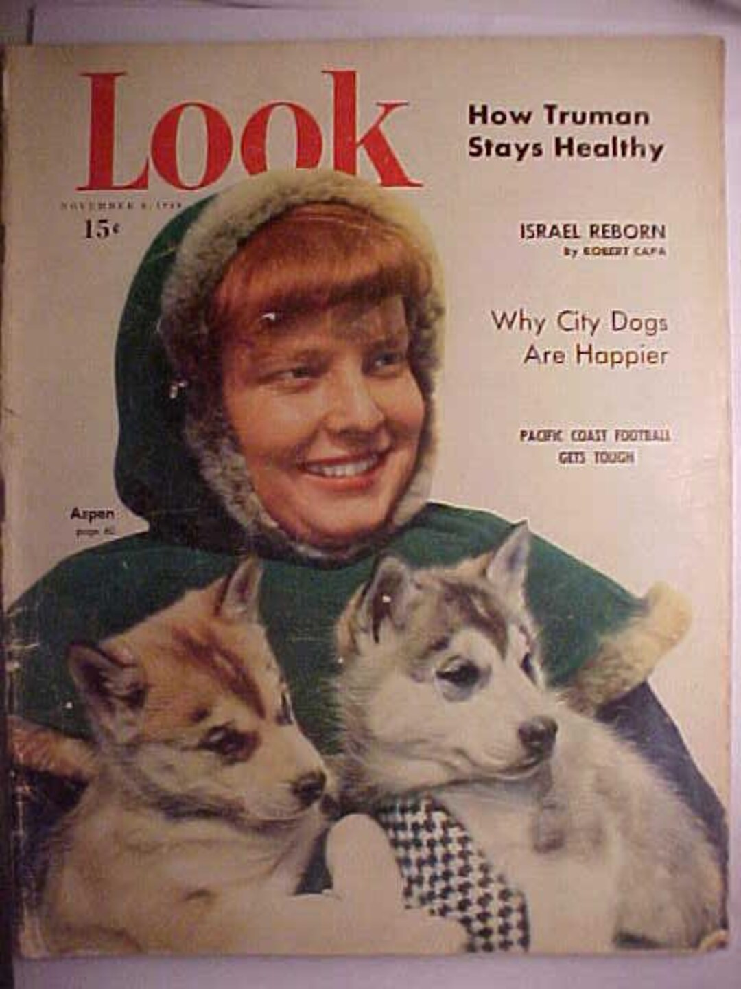November 8, 1949 LOOK Magazine With Joy Maxwell on the Cover by Harold ...