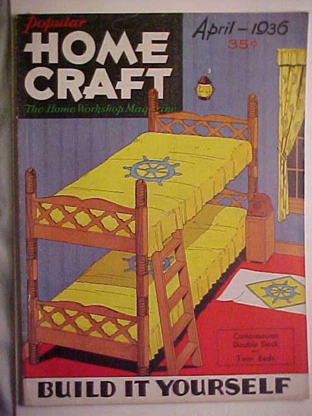 April 1936 Popular Home Craft Magazine, Has 80+ Pages of Ads & Articles ...