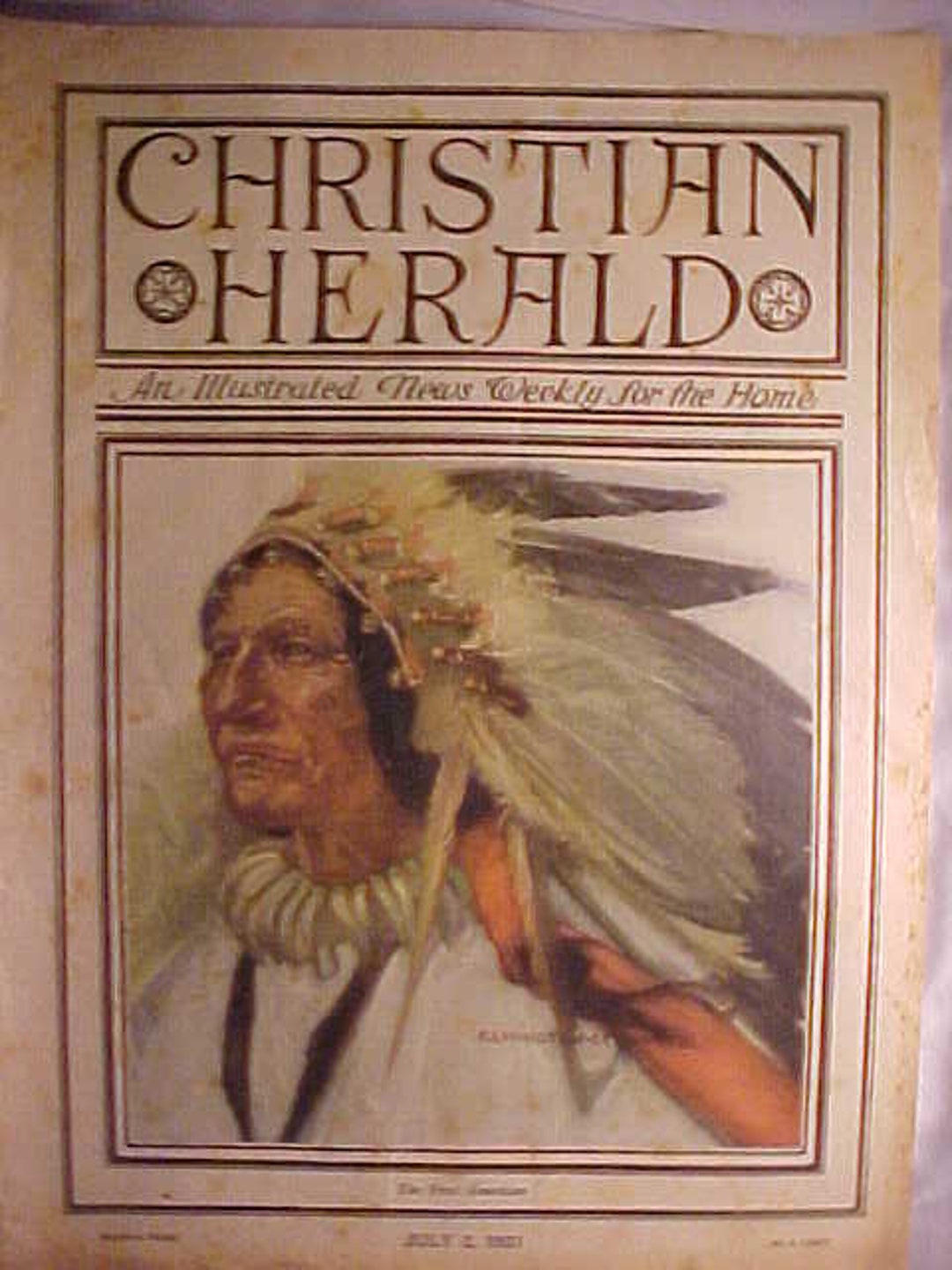 July 2,1921 Christian Herald a Weekly Illustrated Magazine for the Home ...