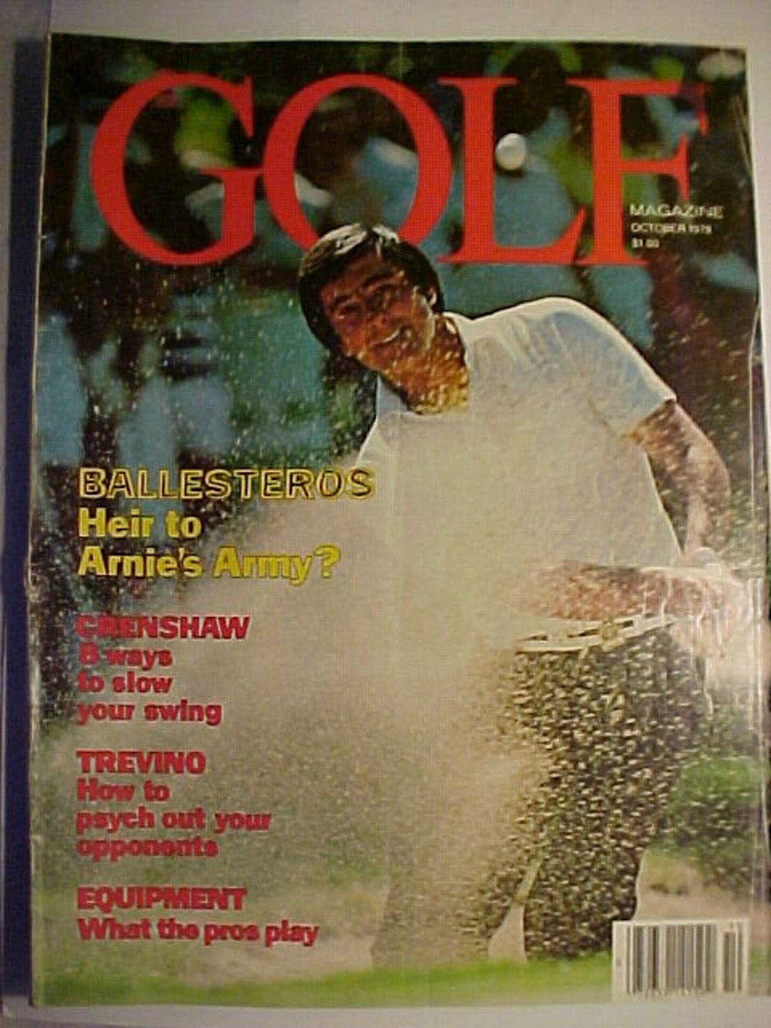 October 1978 GOLF World's Largest Golf Magazine, With Severiano ...