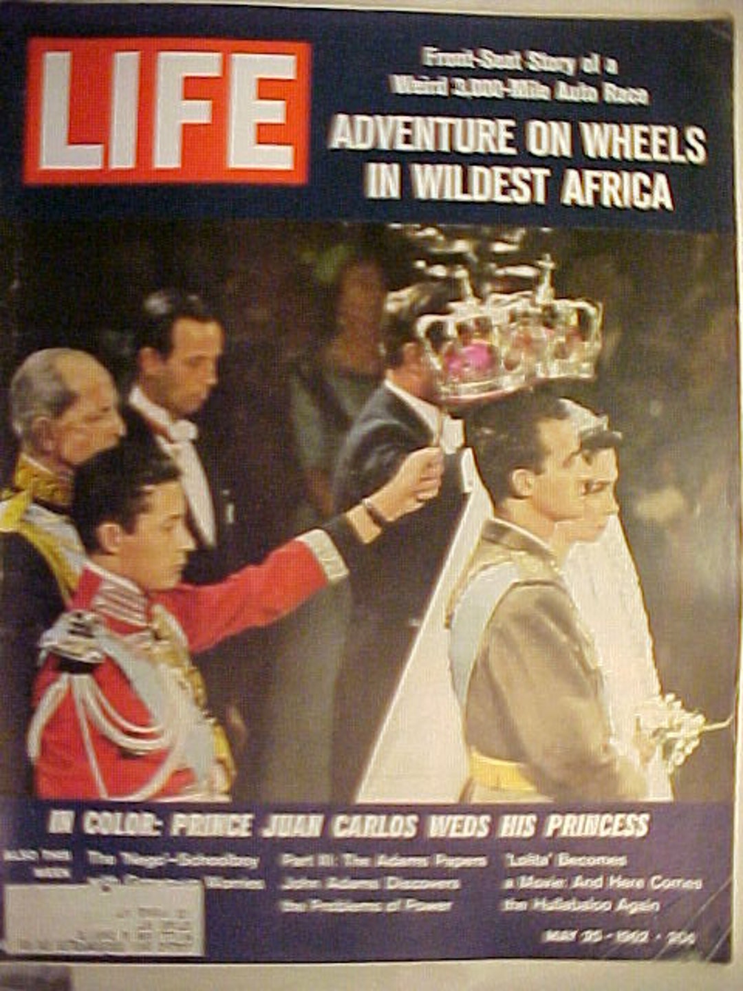 May 25, 1962 LIFE Magazine With Prince Juan Carlos & His Princess on ...