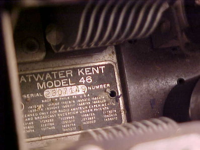 C1928-29 Atwater Kent Model 46 Radio Complete With All Tubes and Model ...