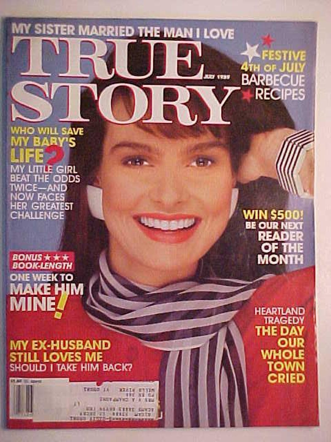 July 1989 True Story Magazine With Lisa Mia Williams on the Cover by ...
