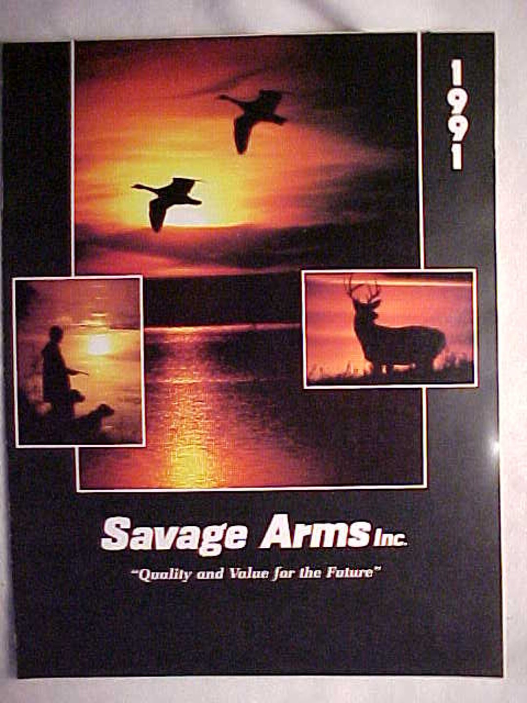 1991 Savage Arms Rifles, Shotguns Gun Catalog Westfield, Mass. , With ...