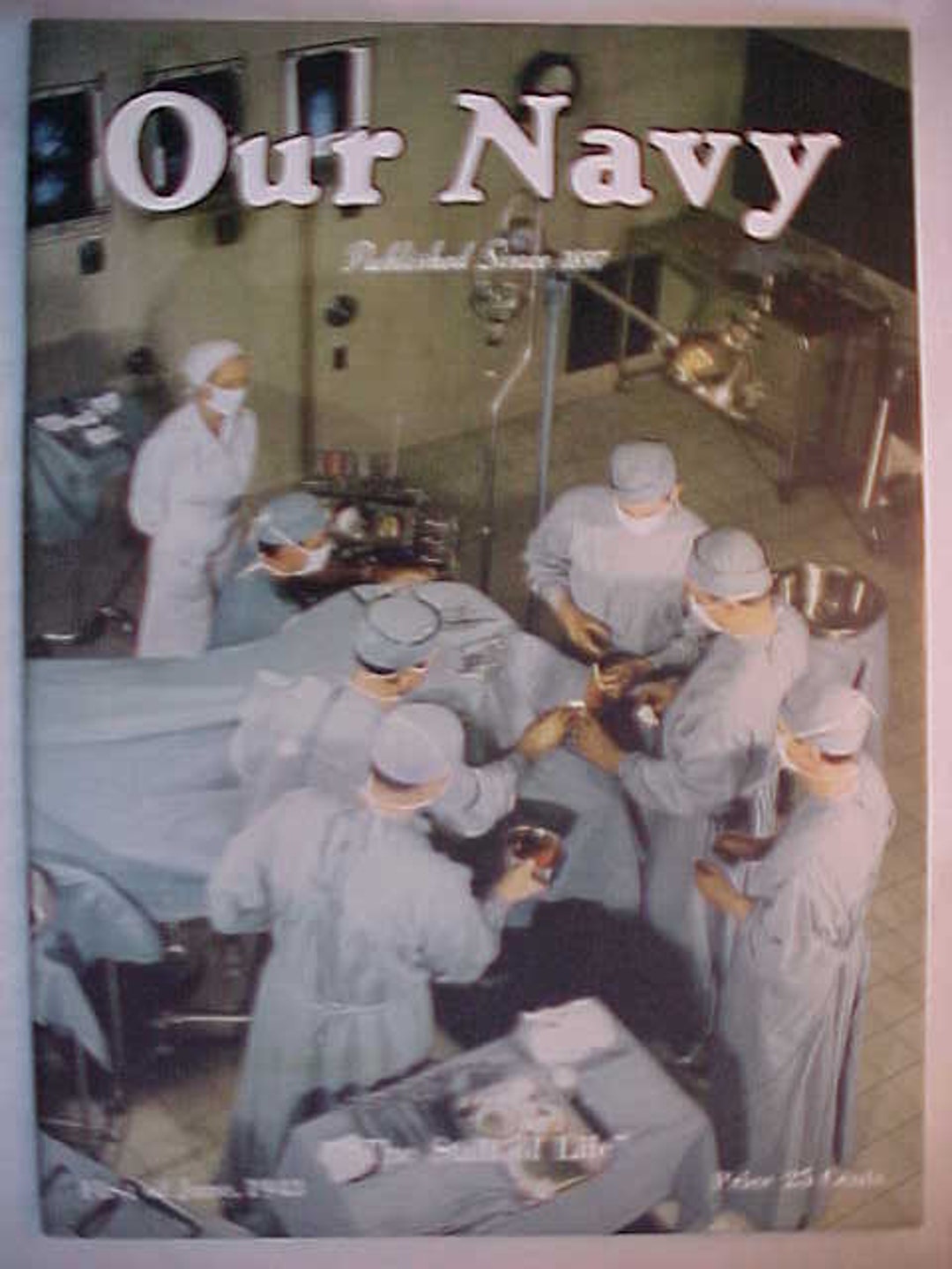 First of June 1943 Our Navy Magazine With Navy Staff of Life on the ...