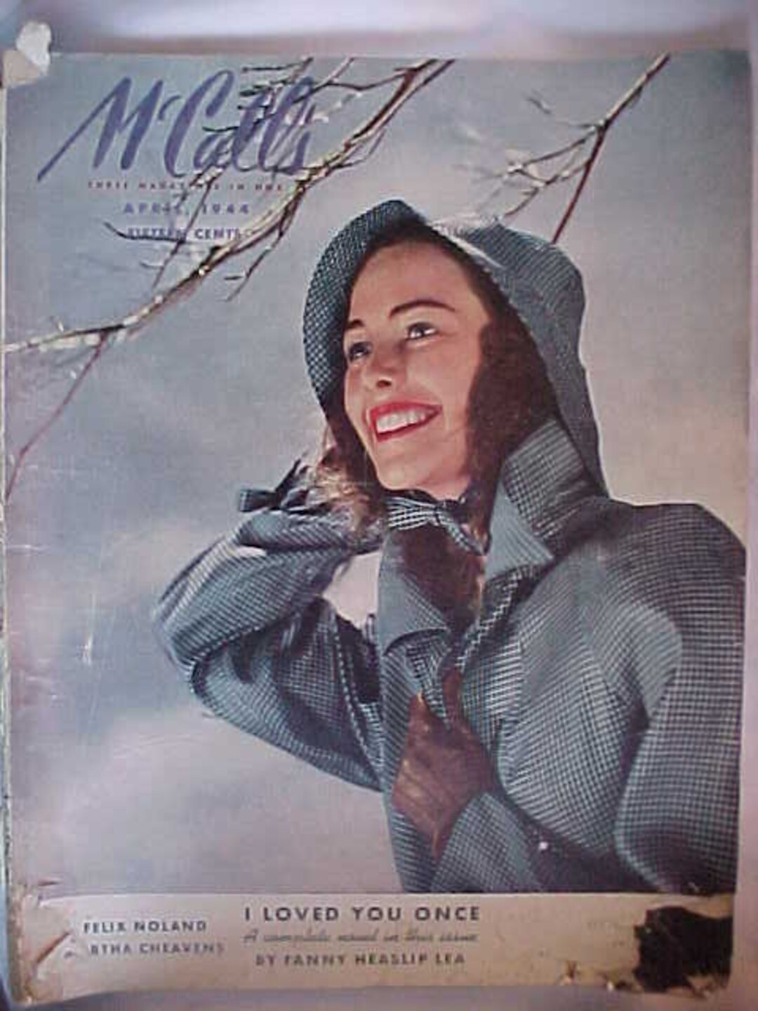 April 1944 Mccall's Magazine With the Cover by Halleck - Etsy