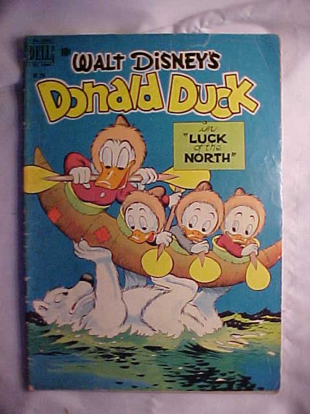1949 Walt Disney's Donald Duck in Luck of the North No. 256 Golden Age ...