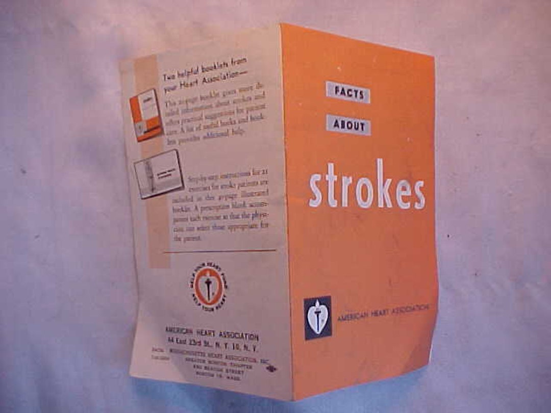 1960 Facts About Strokes Published by the American Heart Association ...