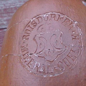 C1880-90s Roisdorfer Mineral Quelle Germany Quart Size Stoneware Salt ...