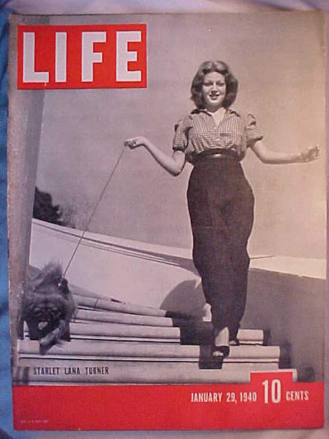 January 29, 1940 LIFE Magazine With Starlet Lana Turner on the Cover ...