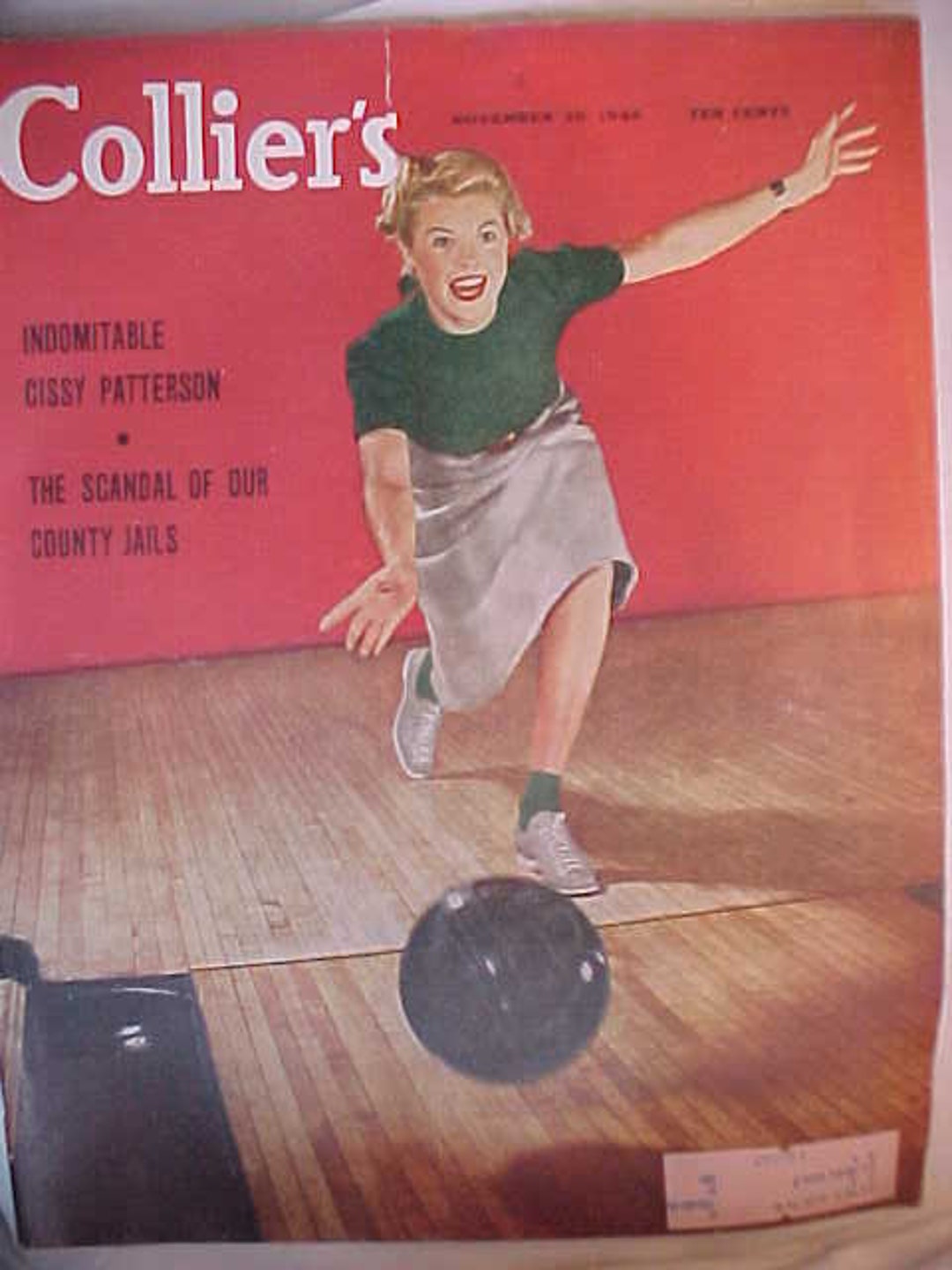 November 30, 1946 Collier's the National Weekly Magazine Cover Art by ...