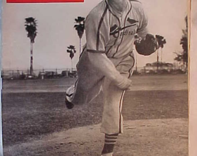 April 1, 1946 LIFE Magazine With Charles Red Barrett Cardinals Pitcher ...