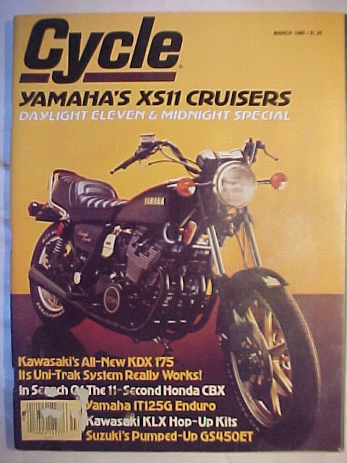 March 1980 CYCLE Motorcycle Magazine With Vintage Motorcycle - Etsy