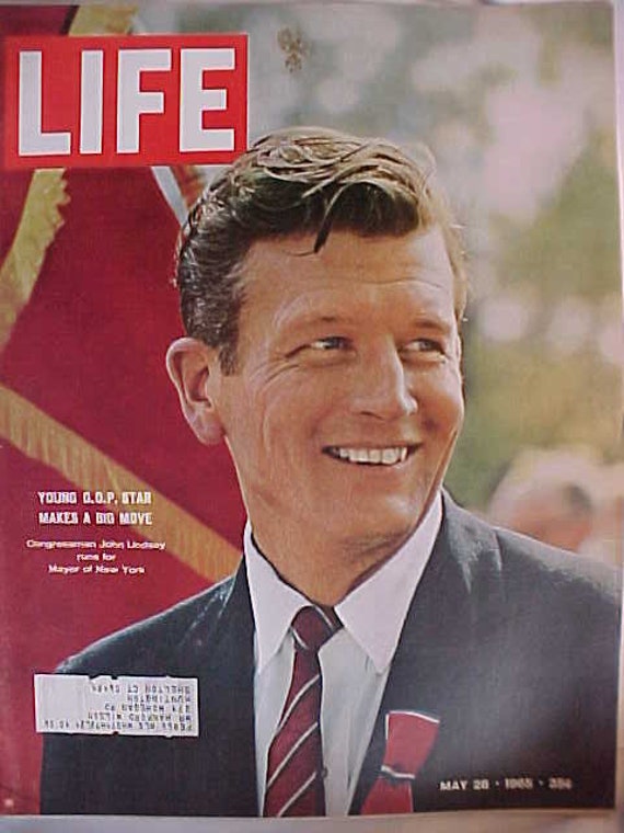 May 28 1965 LIFE Magazine With Congressman John Lindsay on - Etsy