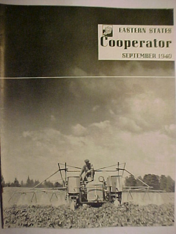 September 1940 Eastern States Cooperator Farm Magazine | Etsy