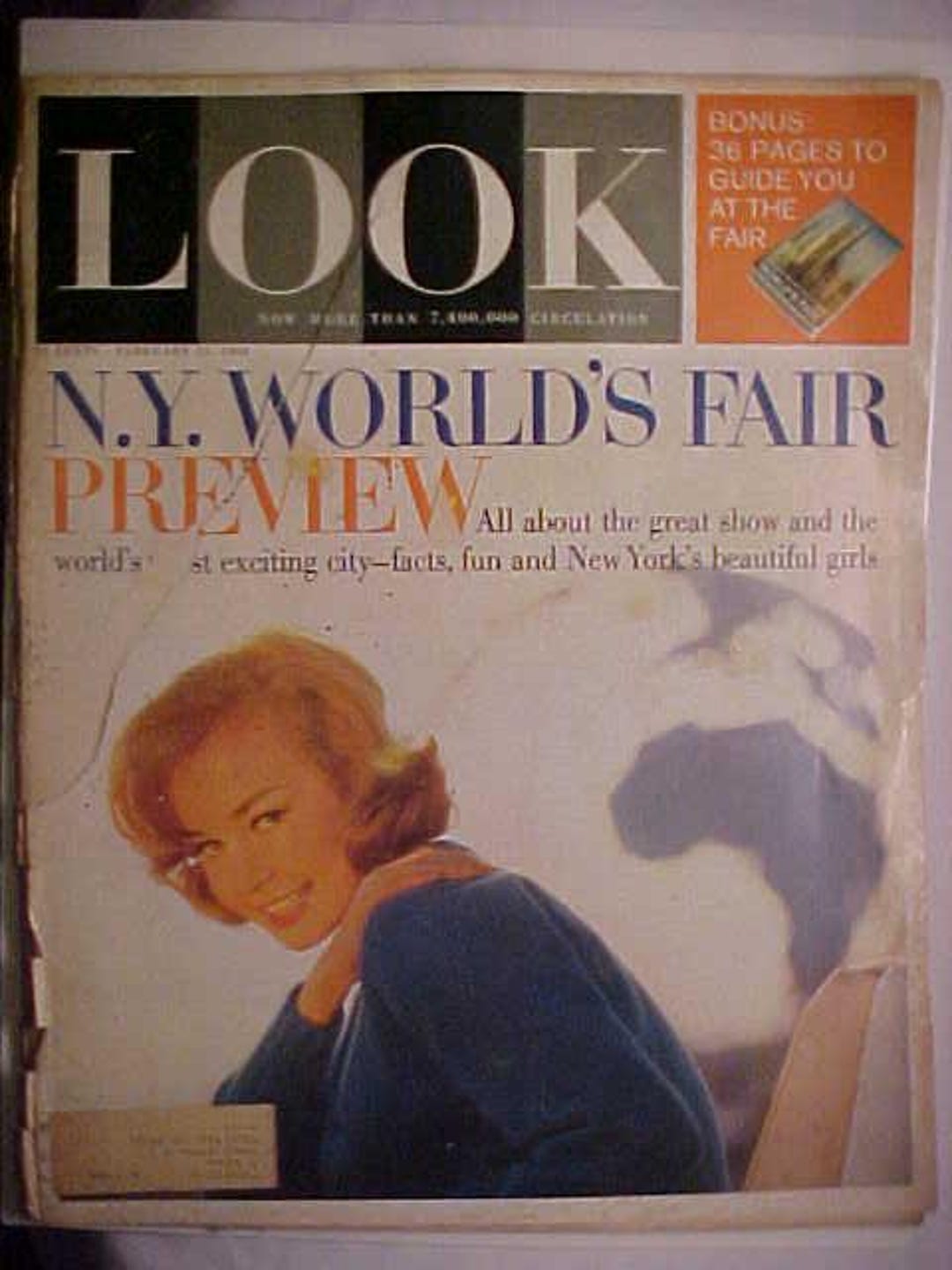 February 11, 1964 LOOK Magazine With New York World's Fair on the Cover ...