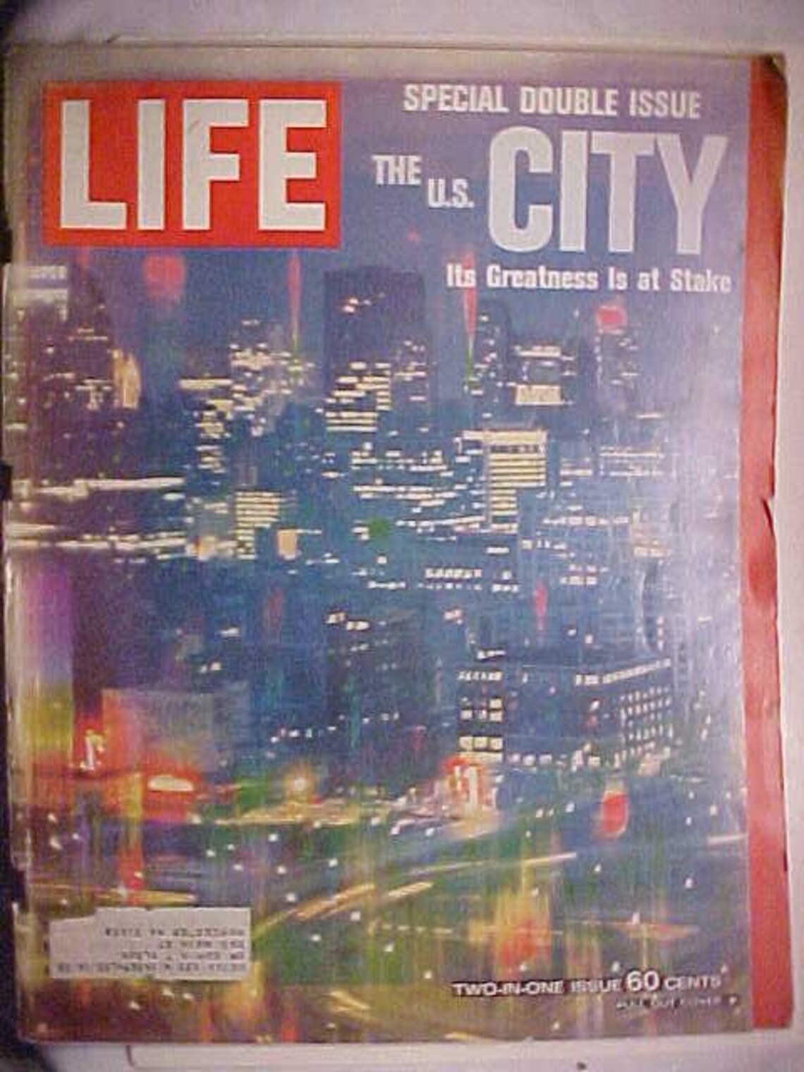 December 24, 1965 LIFE Magazine With City of Chicago Illinois on the ...