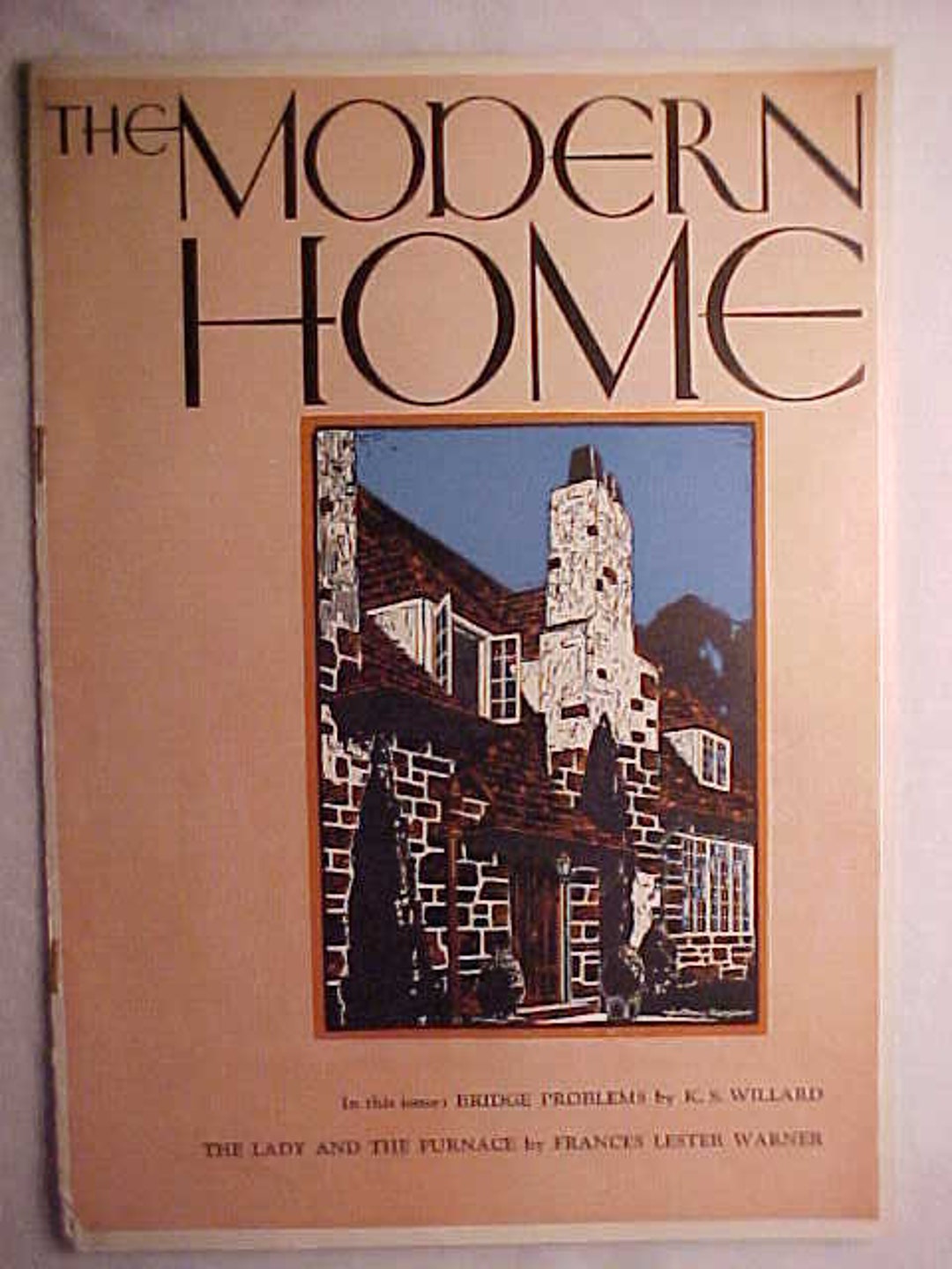 March 1929 the Modern Home Magazine Cover Art by Anthony Hanson ...