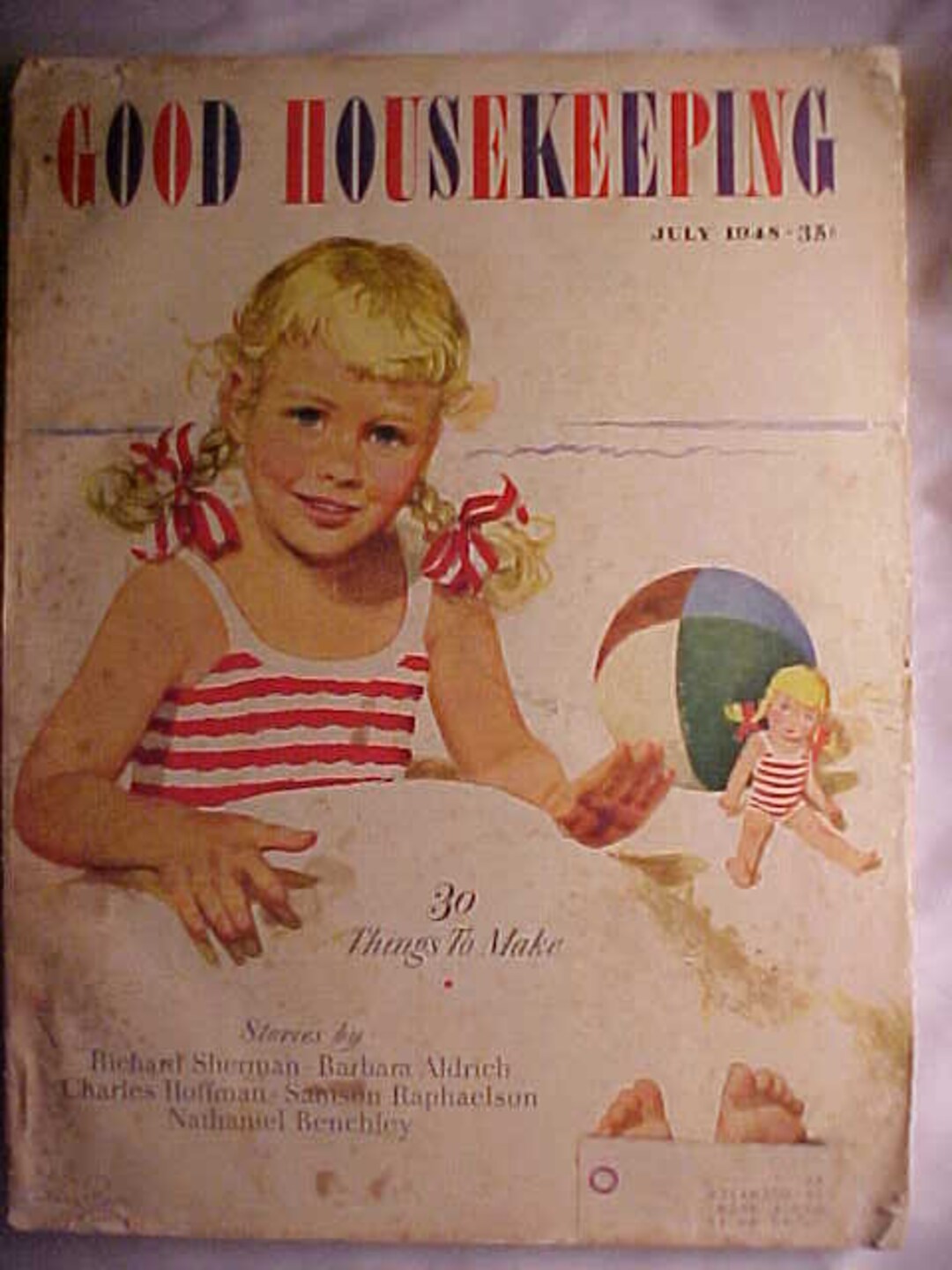 July 1948 Good Housekeeping Magazine With Cover by Alex Ross , Has 242 ...
