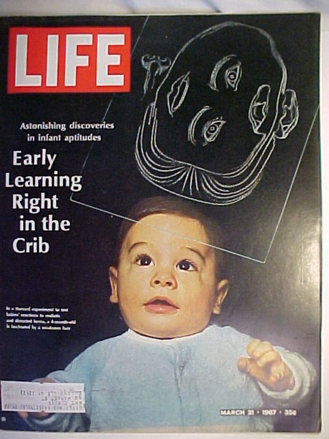 March 31, 1967 LIFE Magazine With Child Learning Experiment on the ...
