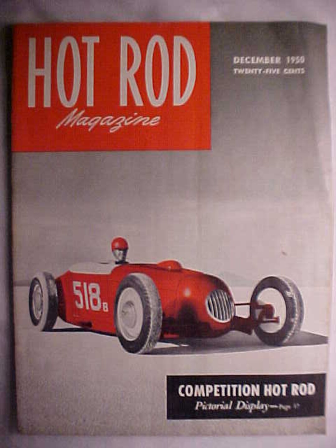 December 1950 Hot Rod Magazine Has 34 Pages of Ads and Articles ...