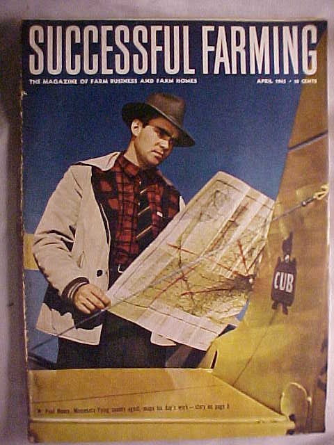 April 1945 Successful Farming Magazine With Cover Art by Hahn Millard ...