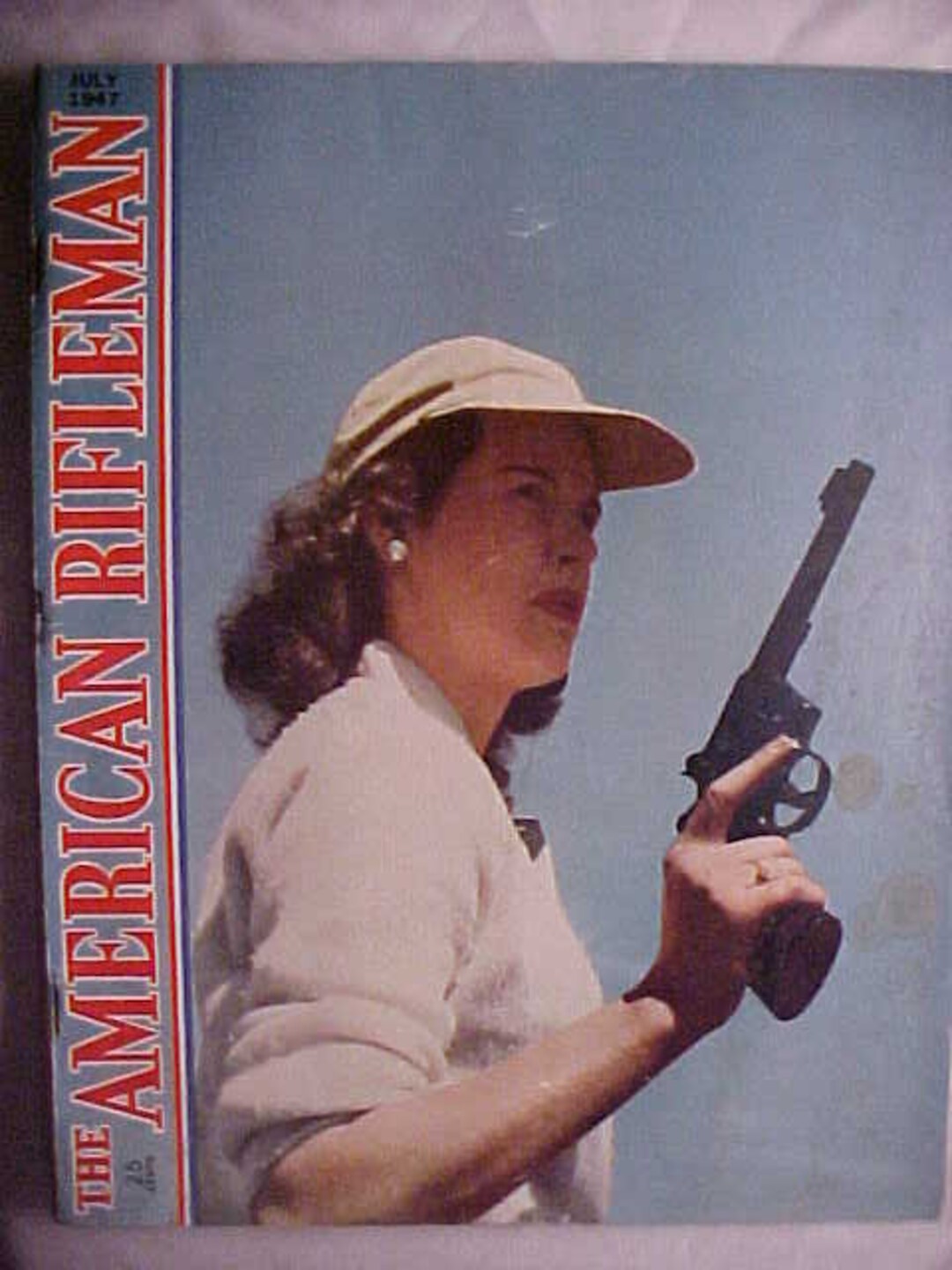 July 1947 the American Rifleman Magazine With Alice Matthews on the ...