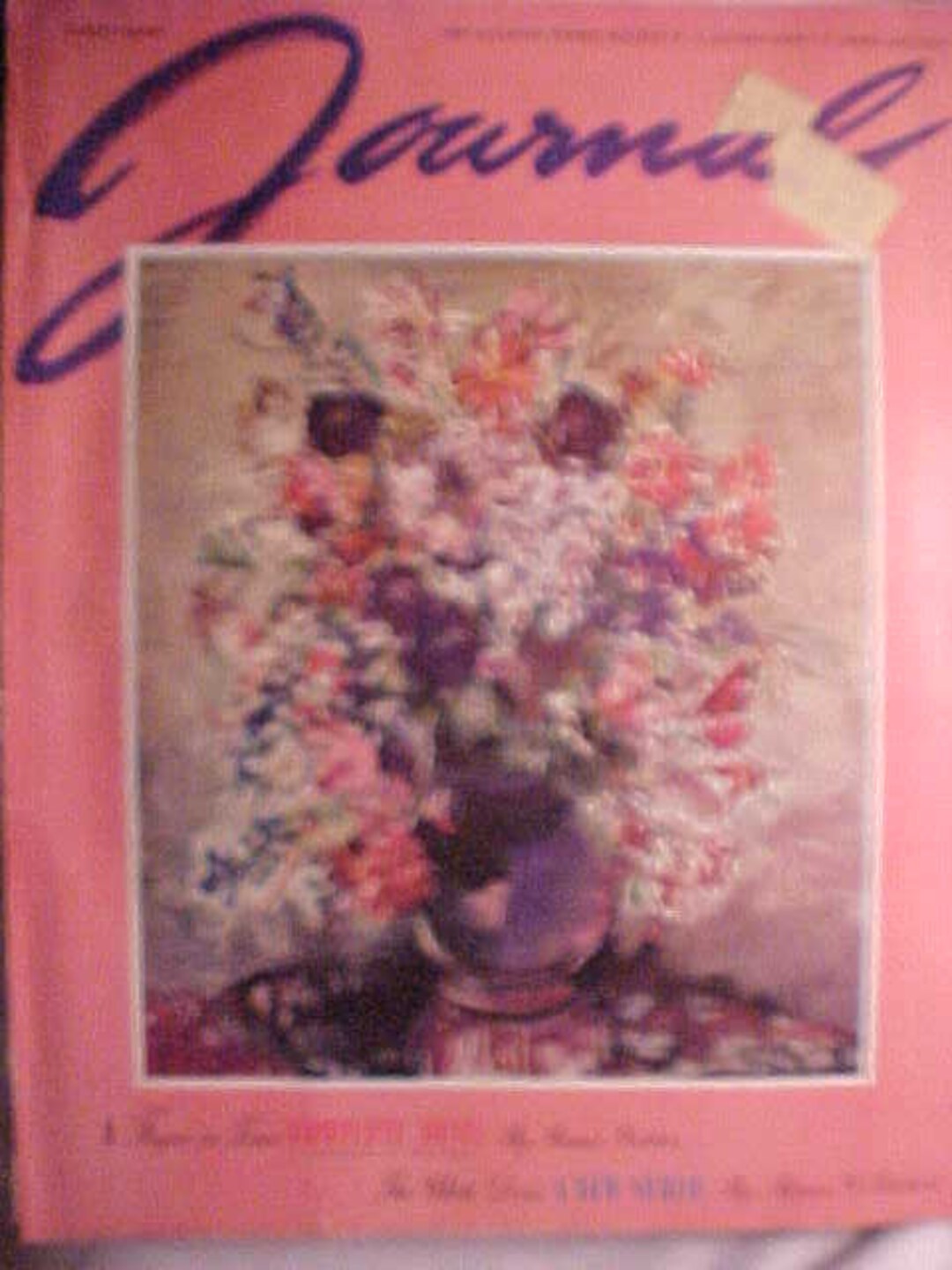 February 1945 the Ladies Home Journal Magazine With the Cover by Maxim ...