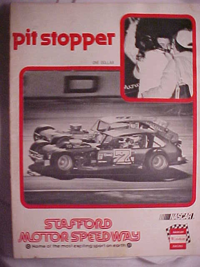 1980 the Pit Stopper Stafford Springs Motor Speedway Stafford - Etsy
