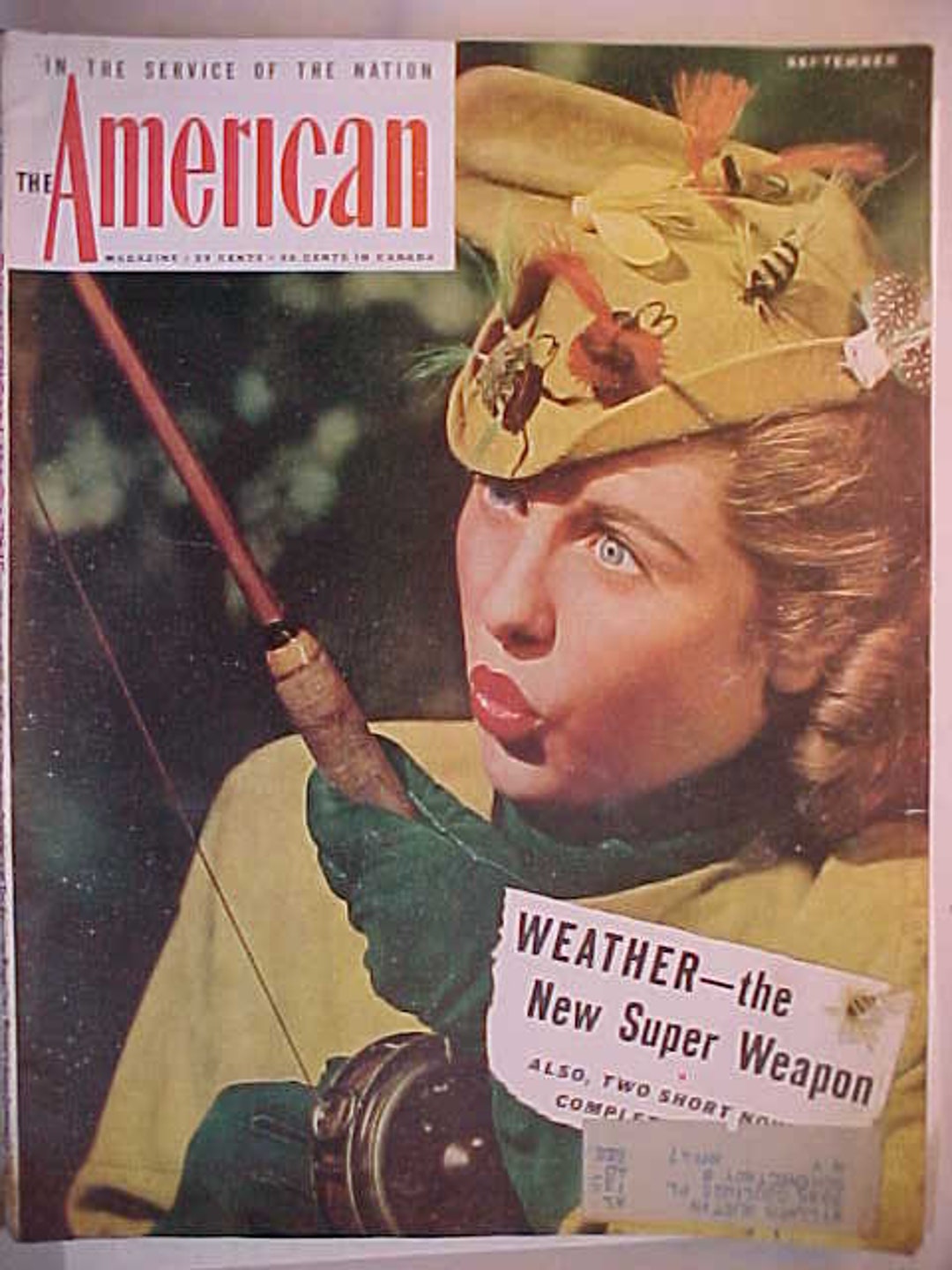 September 1946 the American Magazine Has 176 Pages of Ads & Articles ...