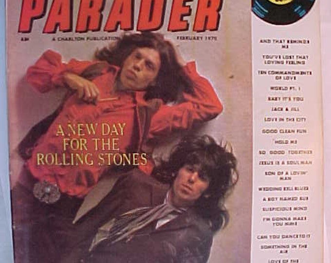 February 1970 Hit Parader Music Song & Band Hits Magazine With Rolling ...