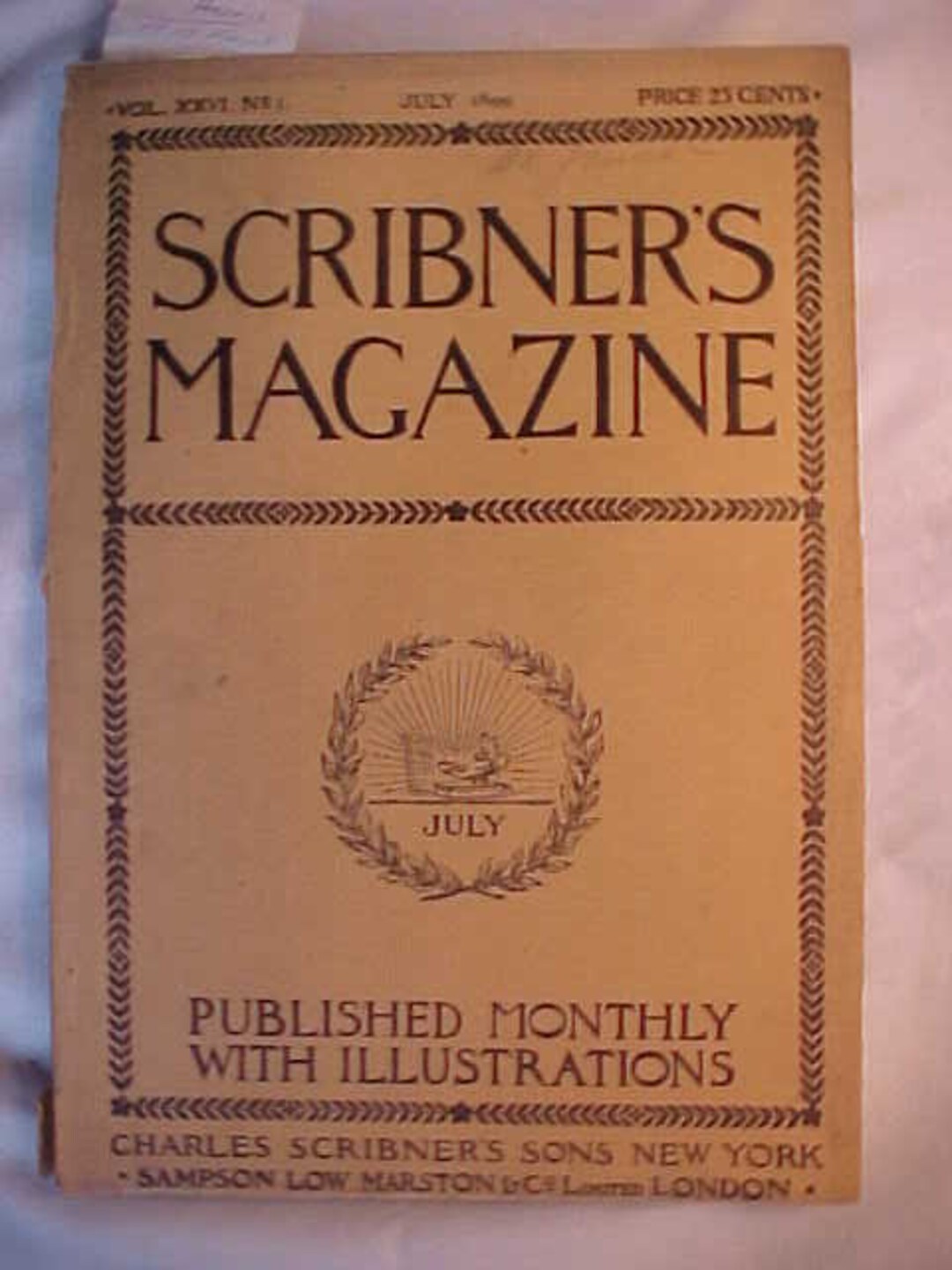 July 1899 Scribner's Magazine Charles Scribner's Sons New York, Has ...