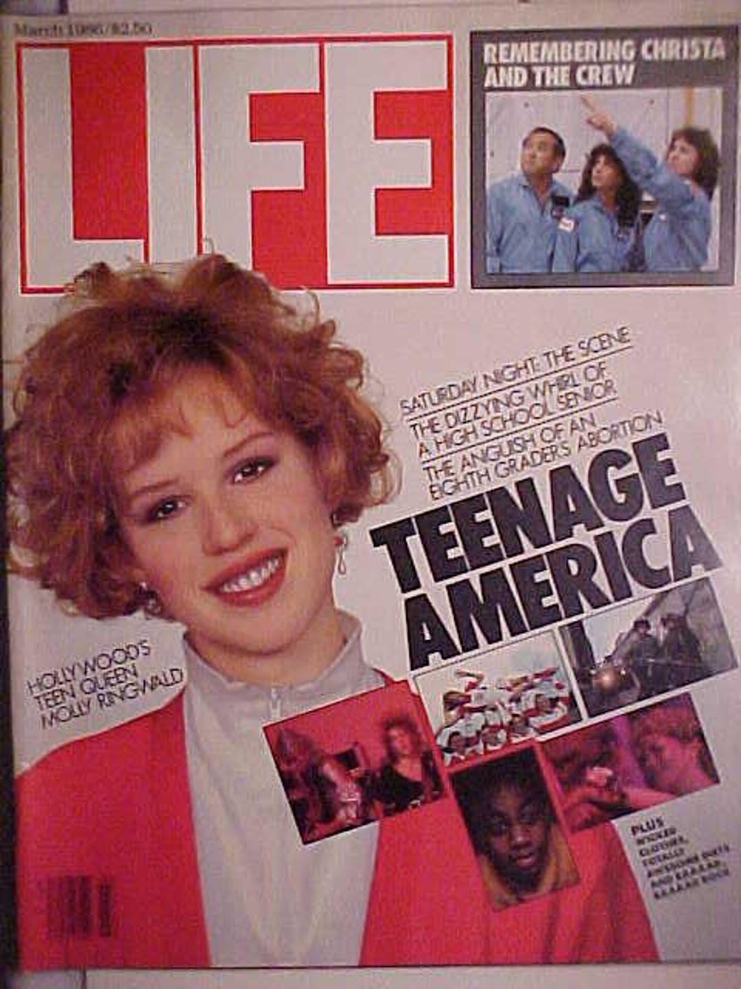 March 1986 LIFE Magazine With Actress Molly Ringwald on the Cover by ...