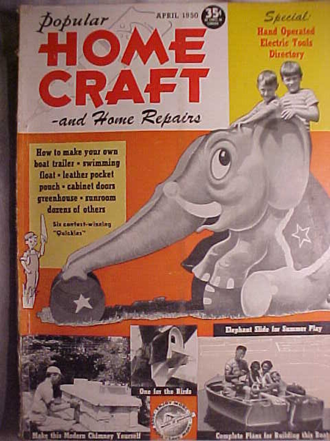 March April 1950 Popular Home Craft Magazine, Has 64 Pages of Ads and ...