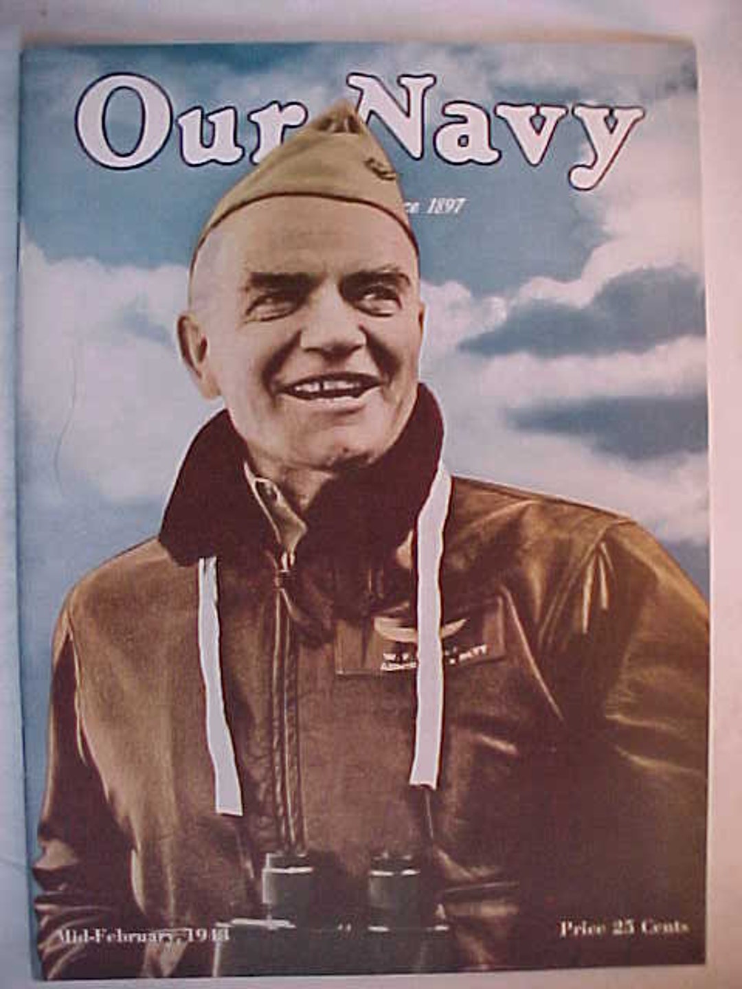 Mid February 1943 Our Navy Magazine With Pacific Admiral William H ...