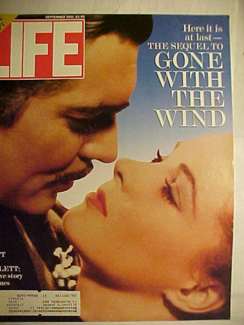 September 1991 LIFE Magazine With Gone With the Wind on the | Etsy