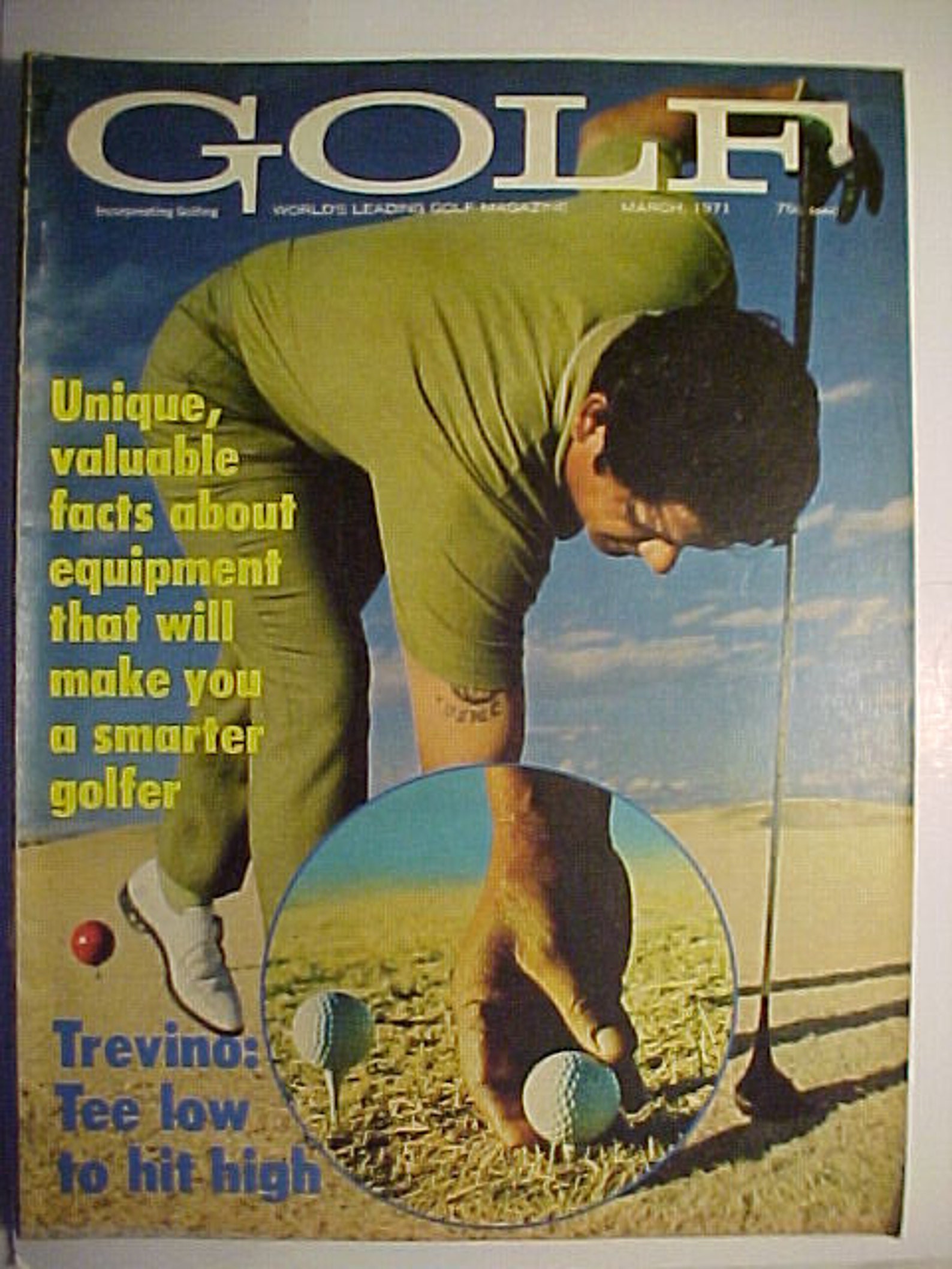 March 1971 GOLF World's Largest Golf Magazine With Lee | Etsy