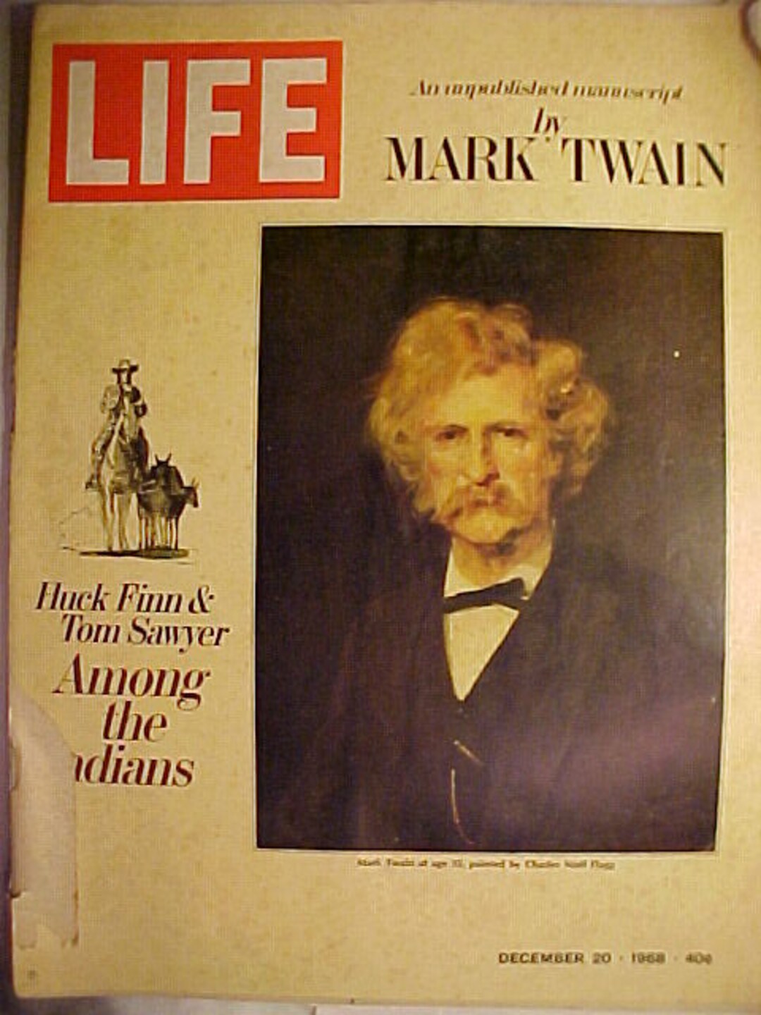 December 20, 1968 LIFE Magazine With Mark Twain on the Cover Has 72 ...