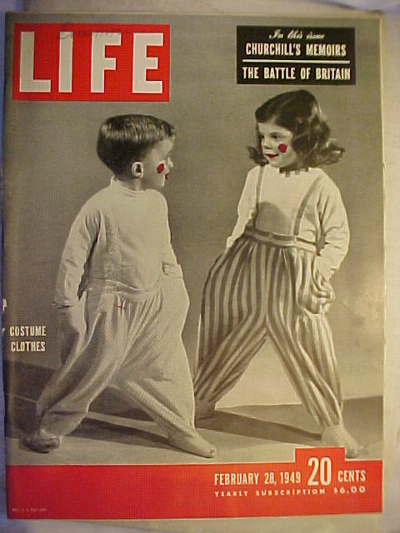 February 28 1949 LIFE Magazine with John Norwood and Pat | Etsy