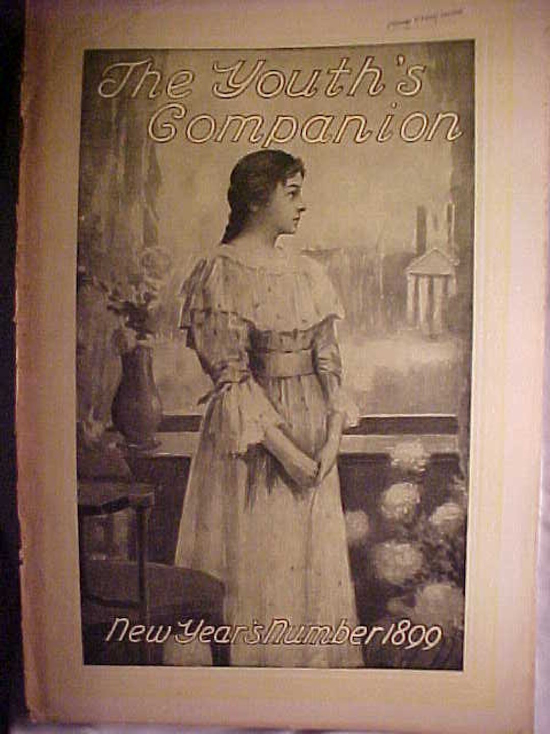 January 5, 1899 the Youth's Companion Weekly Magazine With New Year's ...