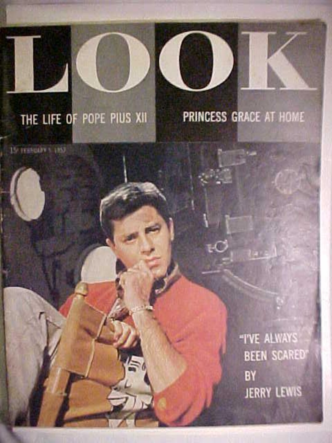February 5, 1957 LOOK Magazine With Jerry Lewis on the Cover by Zinn ...