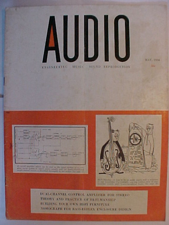 May 1954 Audio Engineering Magazine Has 64 Pages of Ads and | Etsy