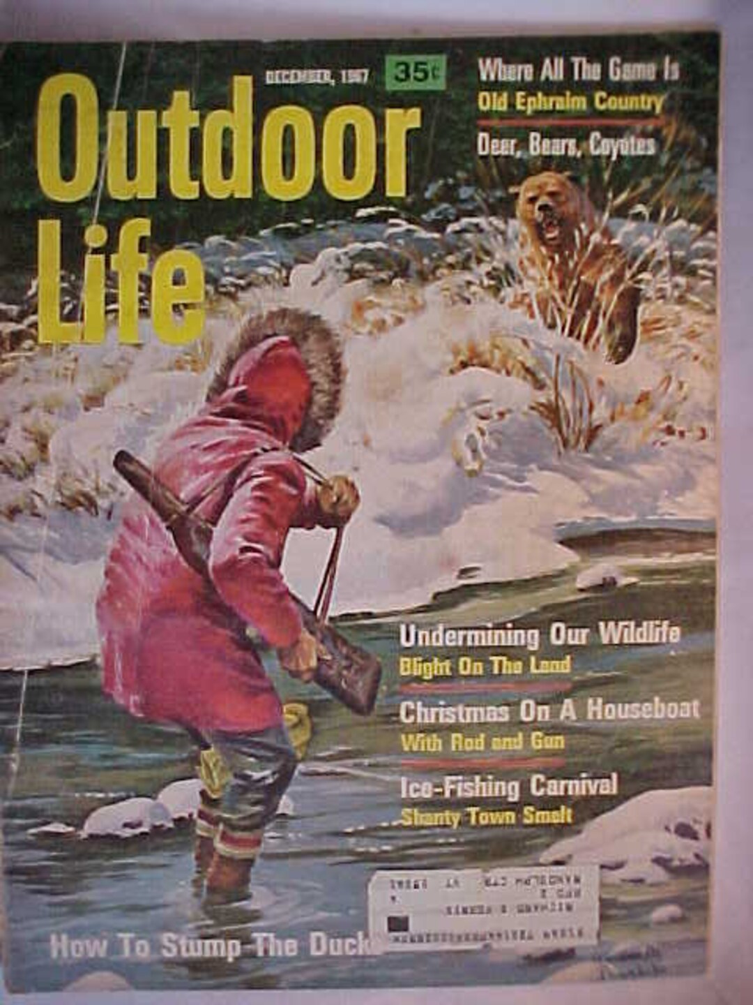 December 1967 Outdoor Life Magazine With the Cover by Walter - Etsy