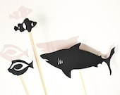 Coral Reef Ocean Life: Shadow Puppet Set - Etsy