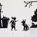 The Town Mouse and the Country Mouse Shadow Puppet Set: Eight Puppets ...