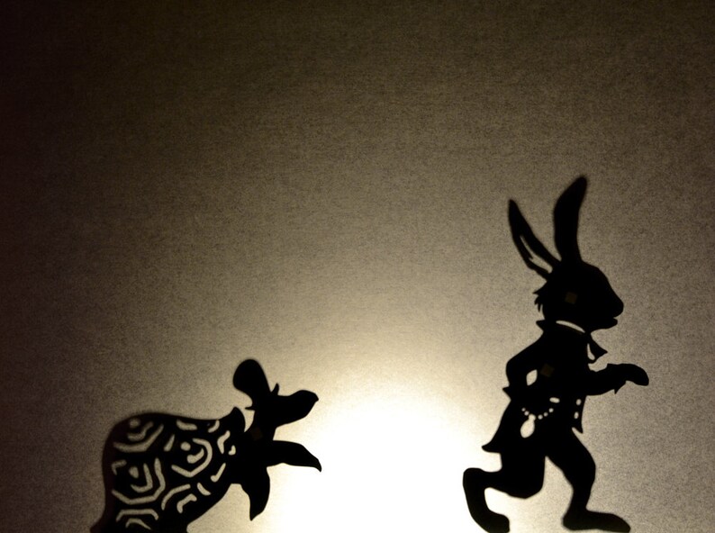 Hare and Tortoise Shadow Puppet Set - Etsy
