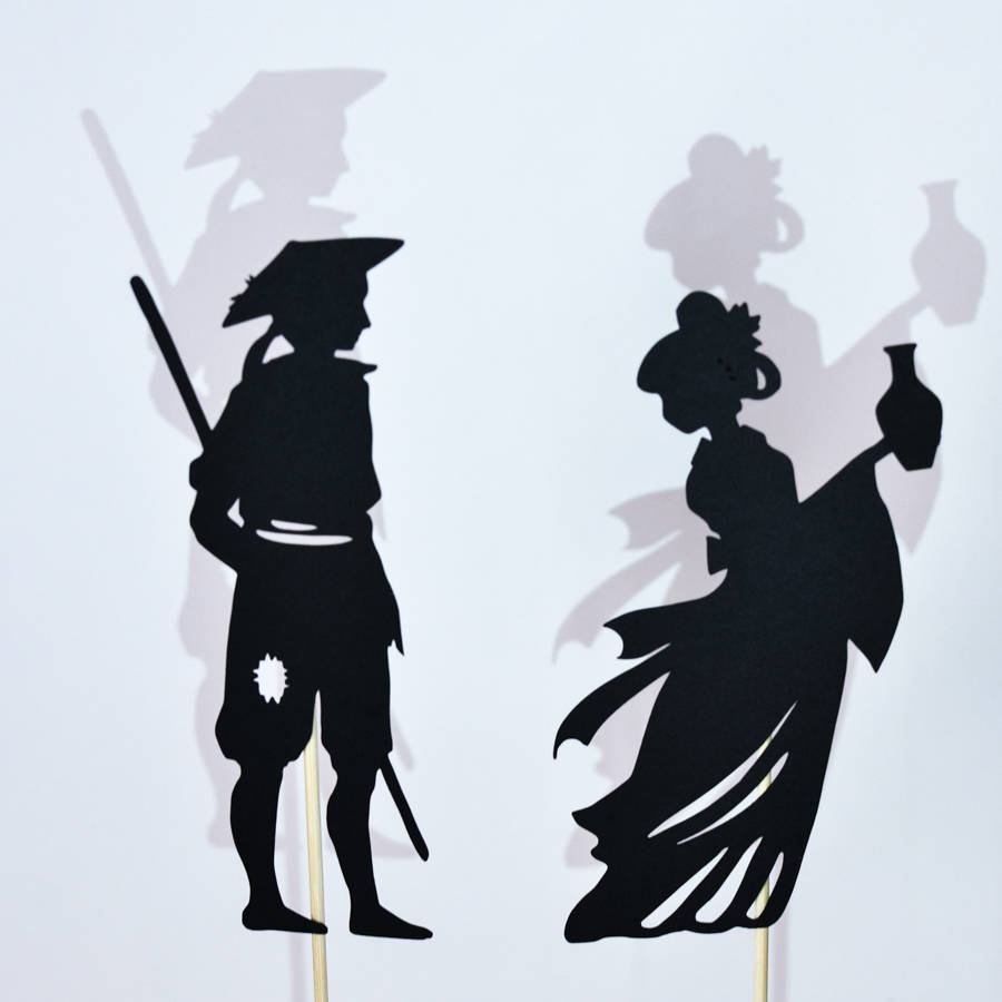 Moon Festival Legend Shadow Puppet Set for Kids - Etsy