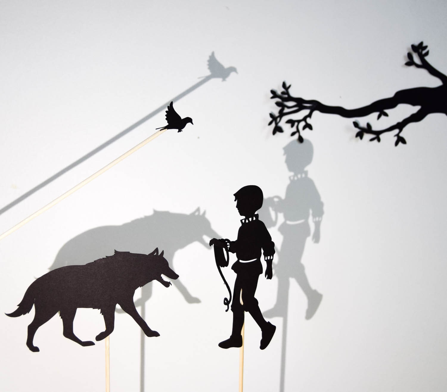 Peter and the Wolf: Shadow Puppets - Etsy