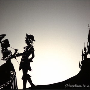 The Princess and the Pea: Shadow Puppet Set - Etsy